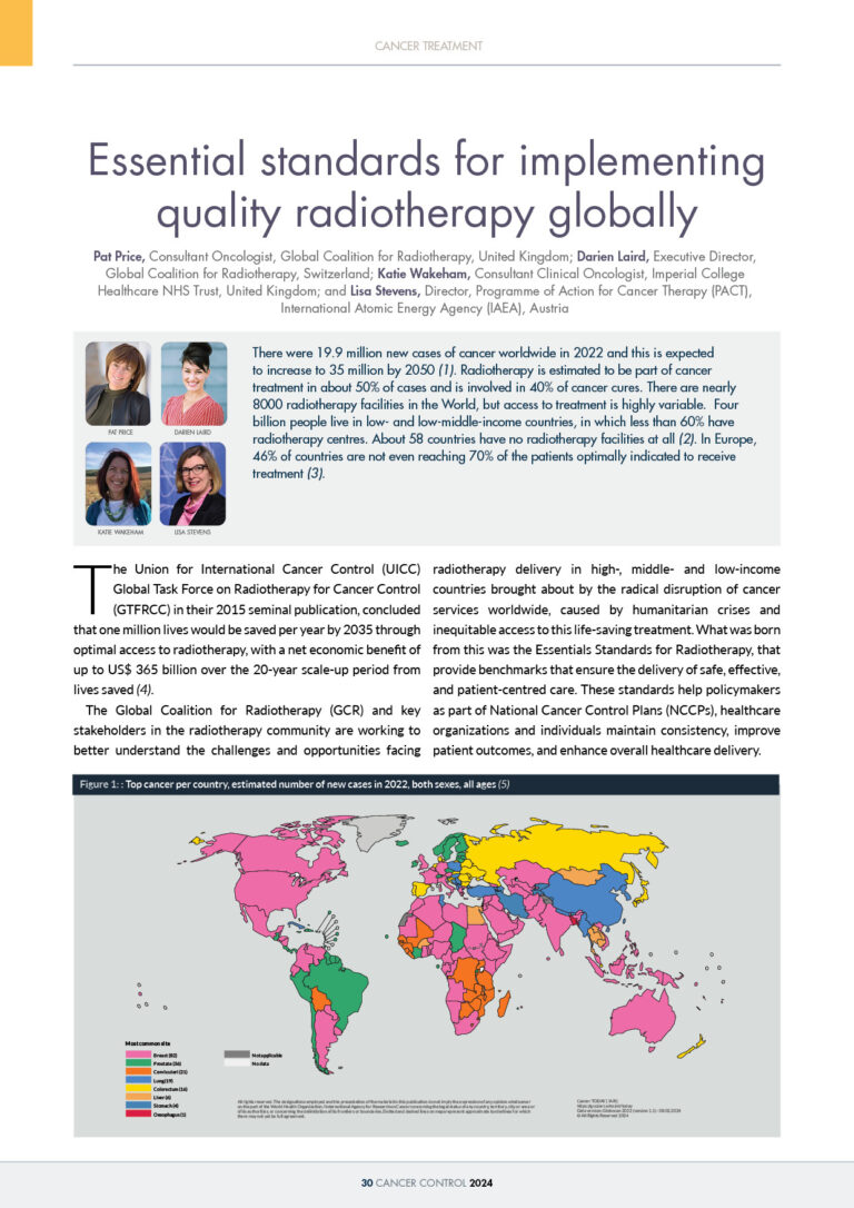 Homepage - Cancer Control